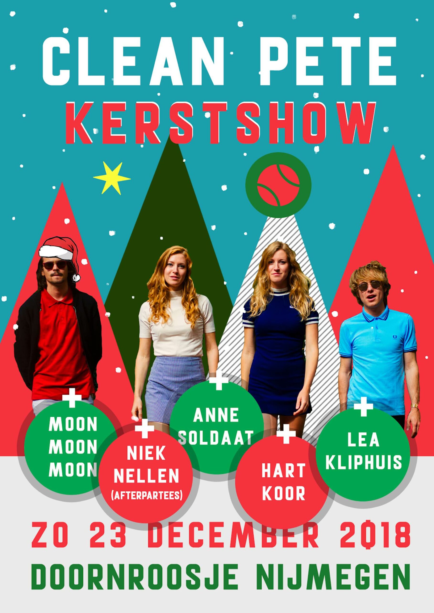 Clean Pete - zondag 23 december 2018 - Doornroosje, Nijmegen