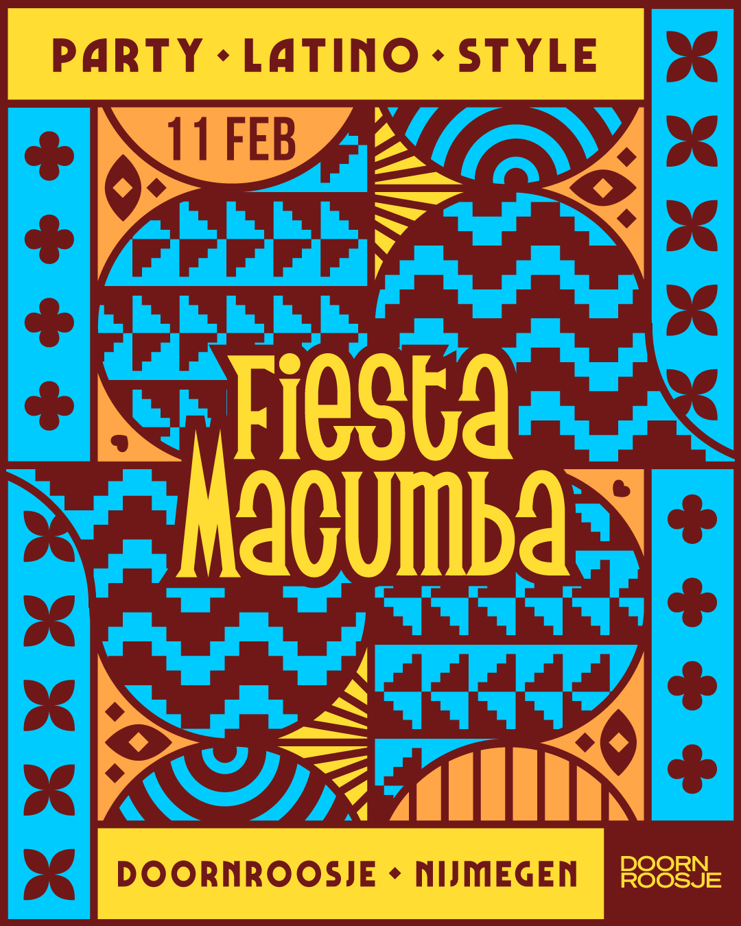 Fiesta Macumba // Doornroosje Nijmegen // 11 februari 2023