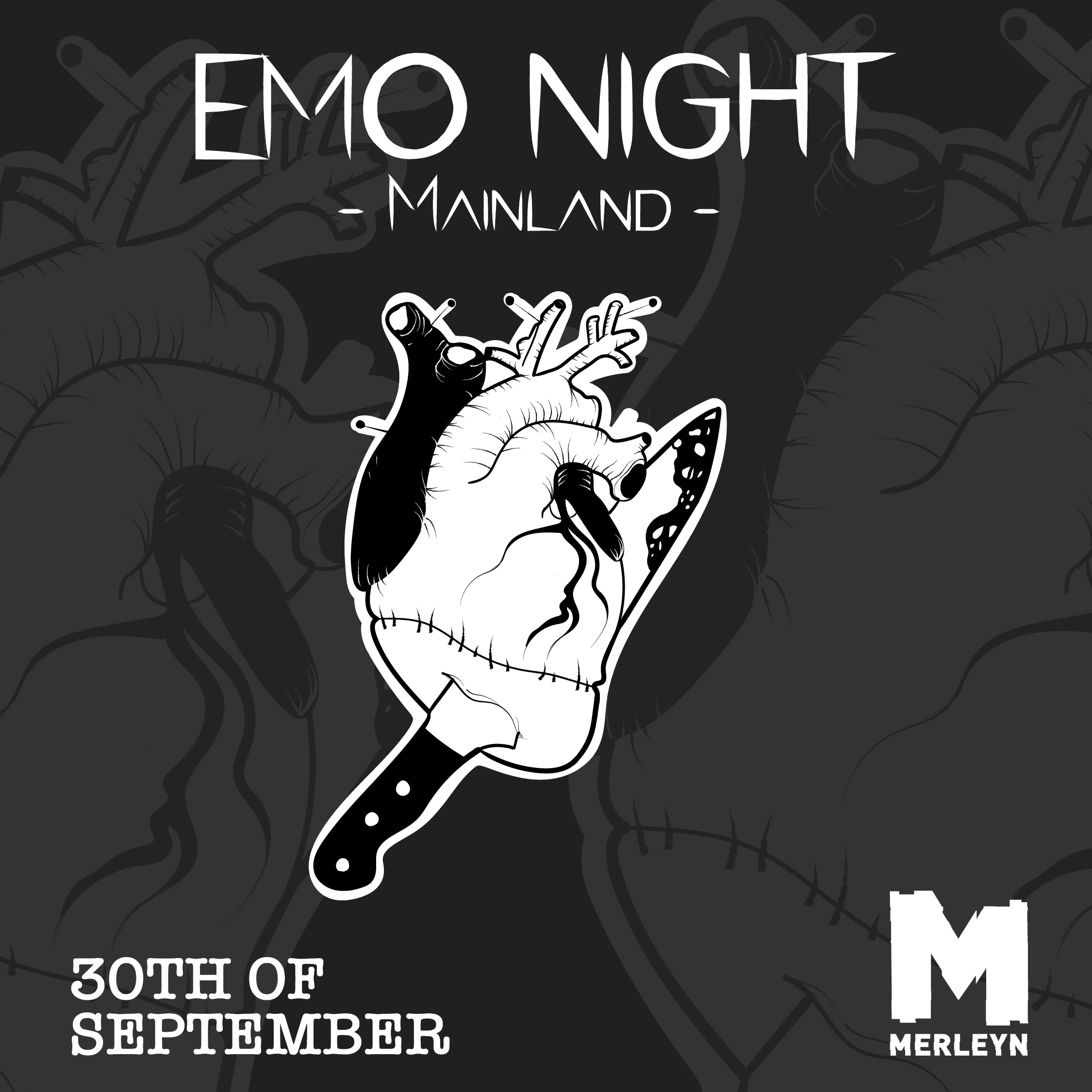 Emo Night Mainland // Merleyn Nijmegen // zaterdag 30 september 2023
