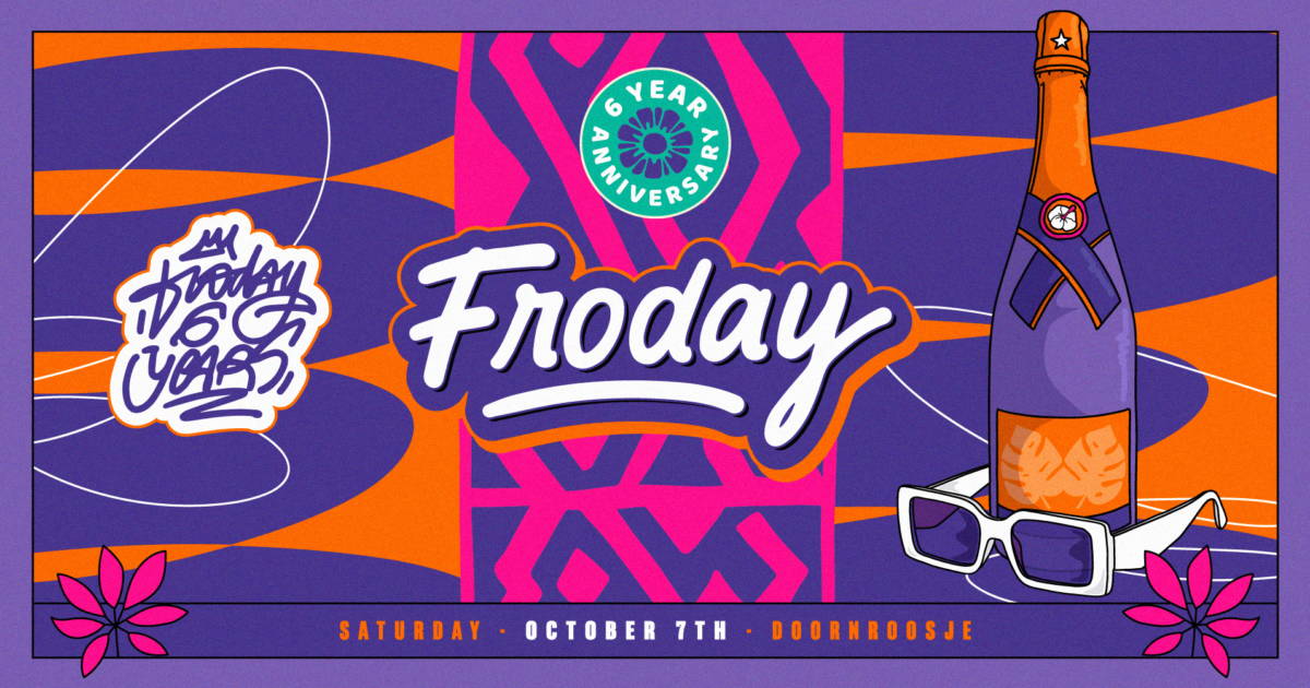 Froday 6 Years // Doornroosje Nijmegen // zaterdag 7 oktober