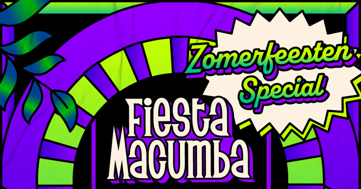 Fiesta Macumba // Doornroosje Nijmegen // woensdag 17 juli