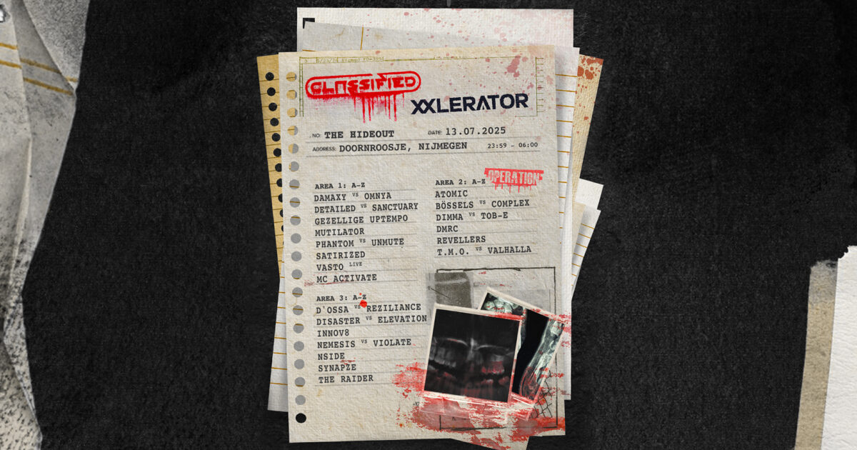 Classified x XXlerator // zondag 13 juli // Doornroosje Nijmegen